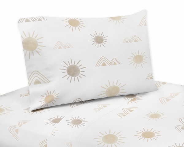 Desert Sun Taupe Collection Queen Sheet Set