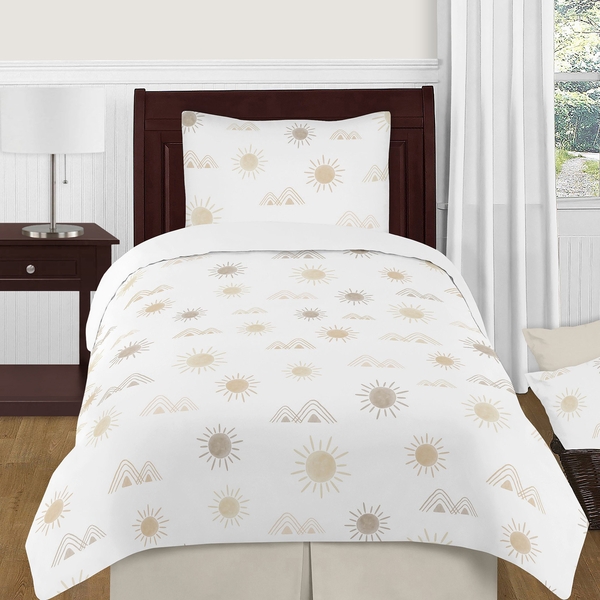 Desert Sun Taupe Collection Twin Bedding