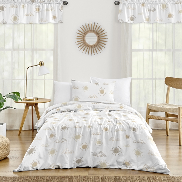 Desert Sun Taupe Collection Twin Bedding