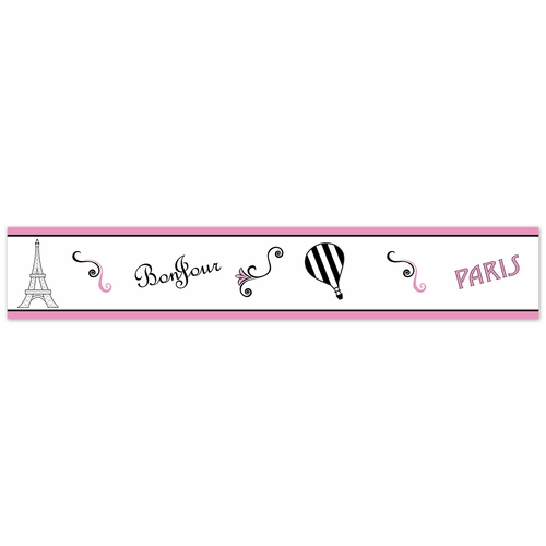 Paris Collection Wallpaper Border