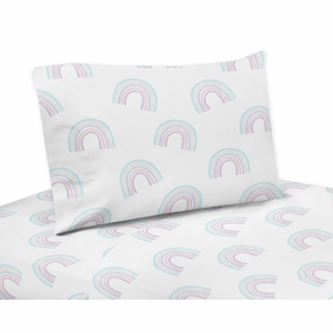 Rainbow Collection Twin Sheet Set