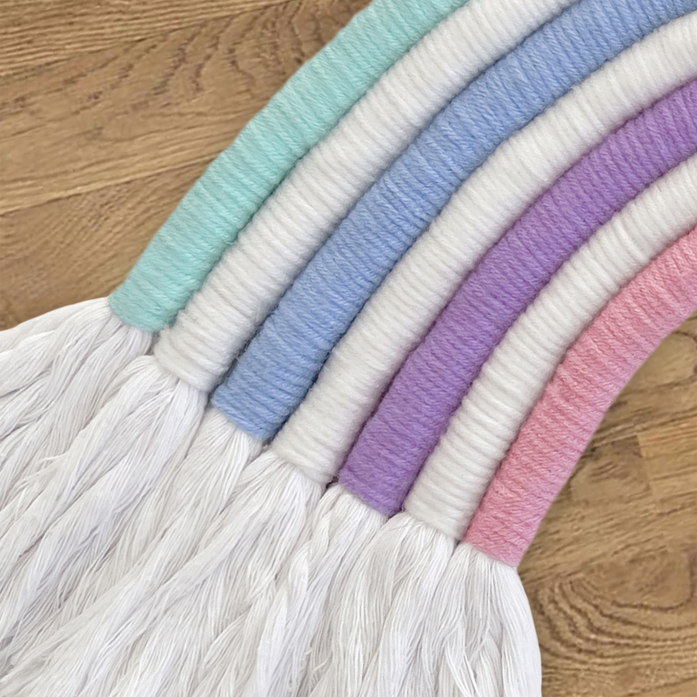 Rainbow Collection Rope Wall Decor Hanging Decoration