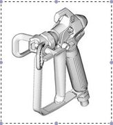 Titan Airless Spray Gun Graco 243012 SG3 Airless Spray Gun With Filter ...