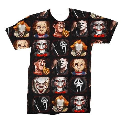 HORROR COLLAGE SQUARES