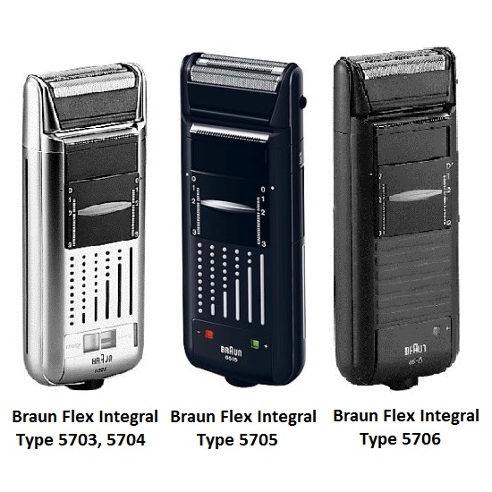 Braun Flex Integral Shaver Parts