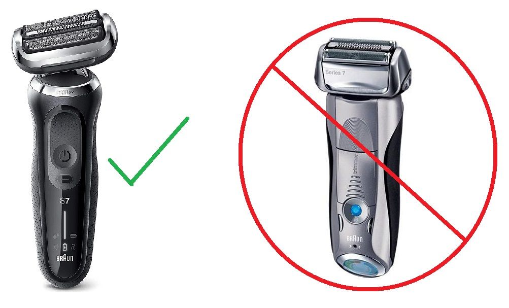 Braun S7 360° Flex Shaver Parts