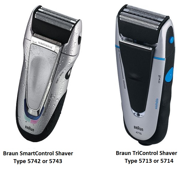 Braun SmartControl 4700 Series Shaver Parts