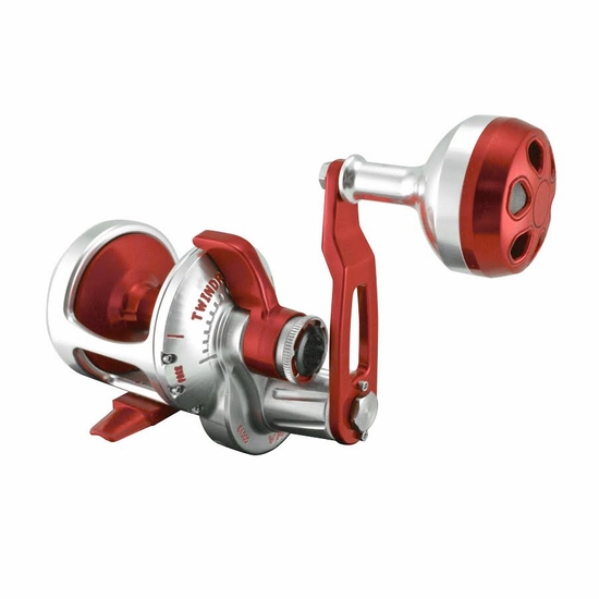 Accurate Boss Valiant BV-300L Conventional Reel - Silver/Red - Accurate Boss Valiant 300 ...