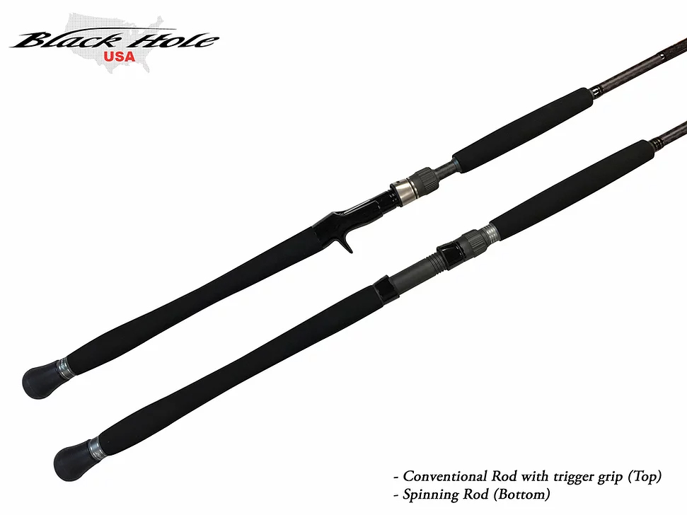 Black Hole Challenger Bank S-701L Spinning Rod - Black Hole Challenger ...
