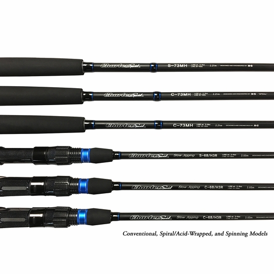 Black Hole Charter Special Rods - Black Hole