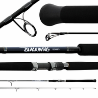 Daiwa Black Wing Popping Spinning Rods - Daiwa