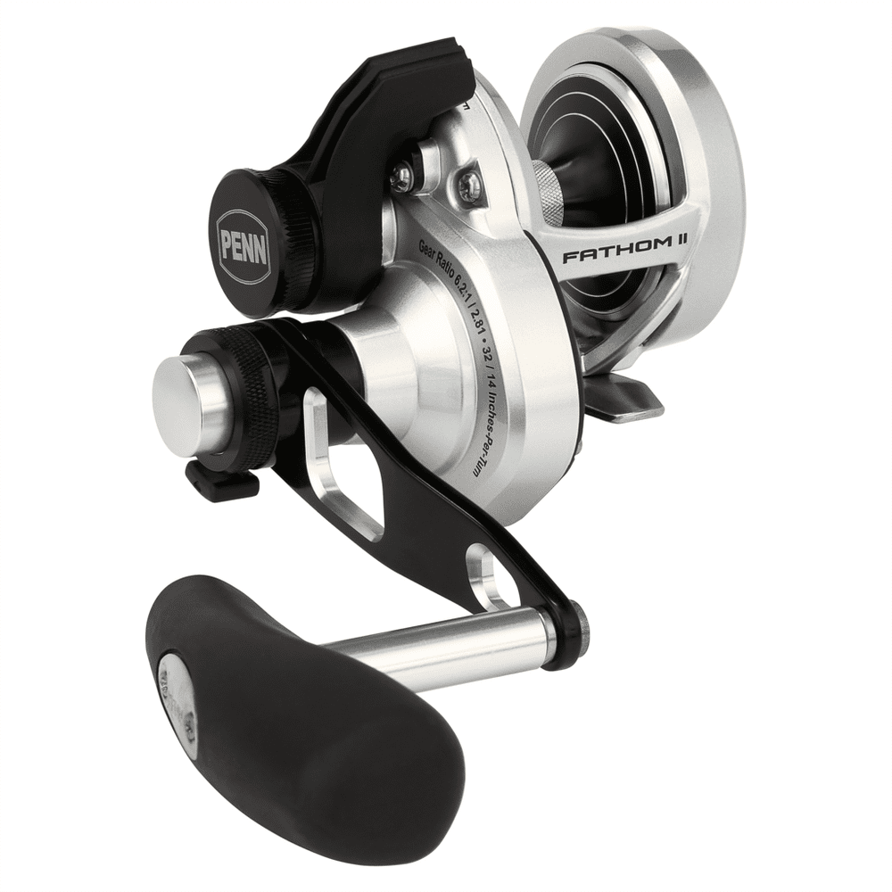 Penn Fathom II Lever Drag 2-Speed FTHII10XNLD2 Conventional Reel - Penn ...