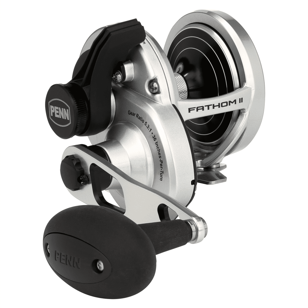 Penn Fathom II Lever Drag 2-Speed FTHII25NLD2 Conventional Reel - Penn ...