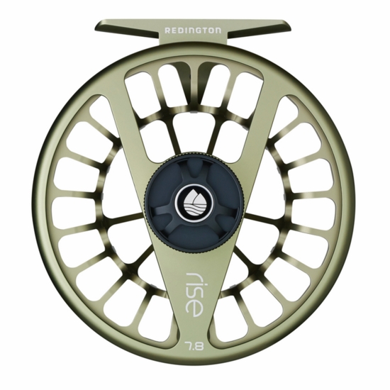 Redington Rise 5/6 Fly Reel Olive - Redington Rise Fly Reels