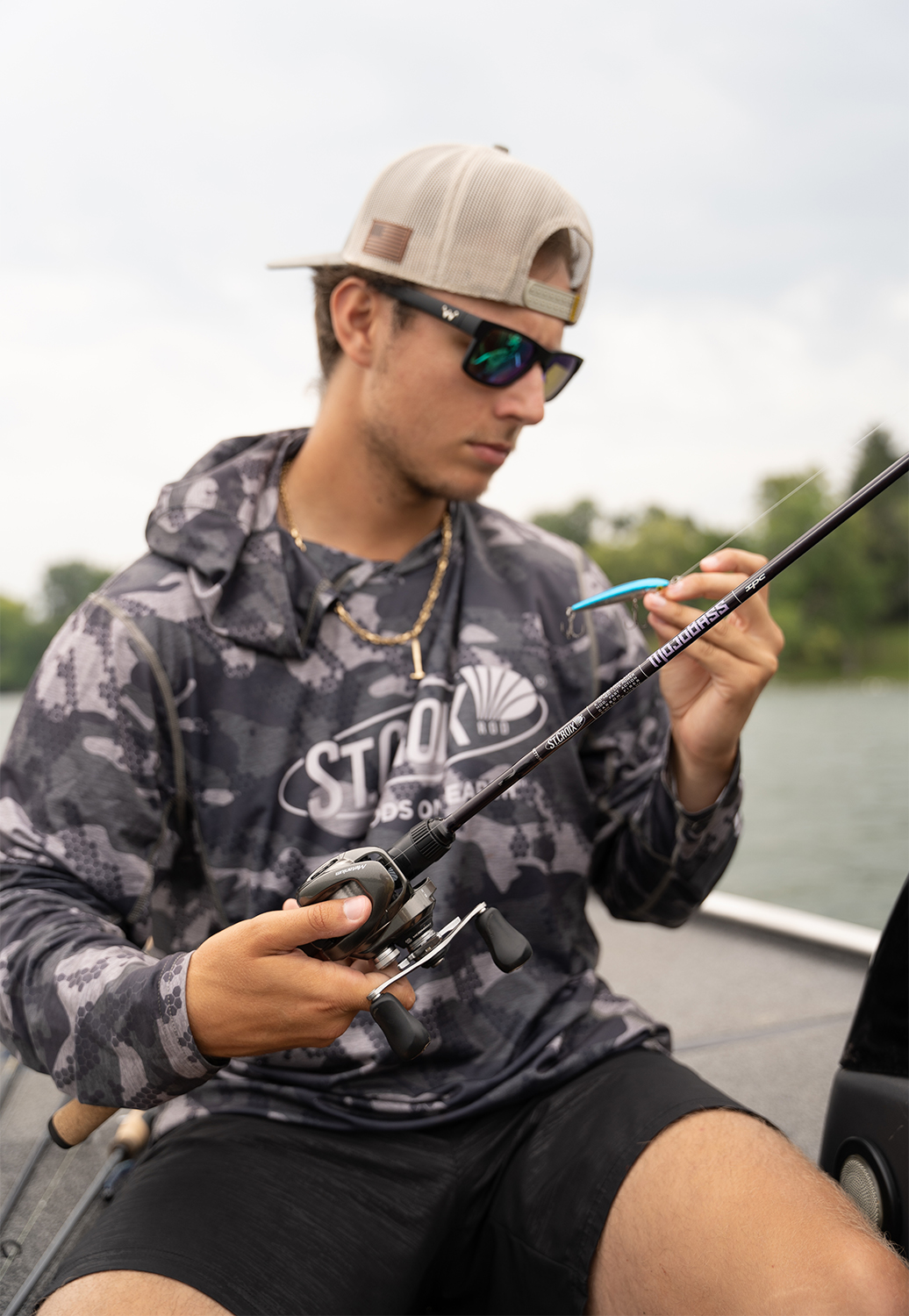 St. Croix Mojo Bass Trigon Spinning Rods - St. Croix