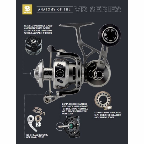Van Staal VR Series Spinning Reels - Saltwater