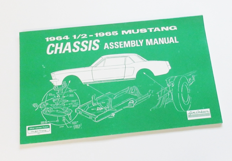 1964 1/2-65 Mustang Chassis Manual