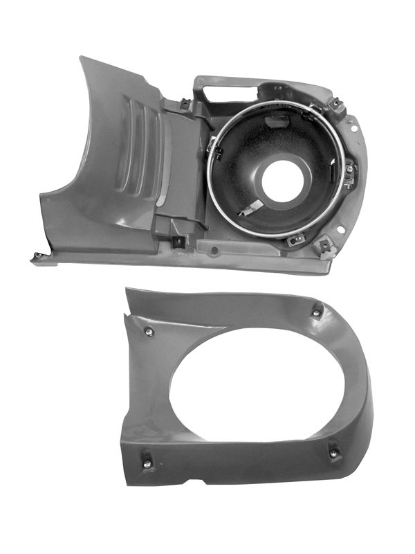 1965-66 Mustang / Shelby Headlight Bucket Assembly LEFT