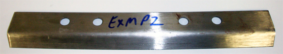 1965-68 Mustang Export Brace Mounting Plate (Uneven Spaced Holes)