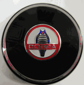 1965 SHELBY AND 427 COBRA O.E.M. STEERING WHEEL CENTER EMBLEM