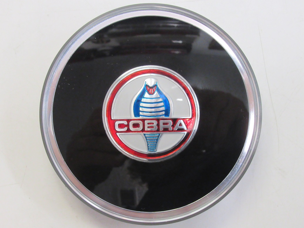 1965 Shelby GT350 and 427 Cobra Roadster OEM Steering Wheel Center Emblem