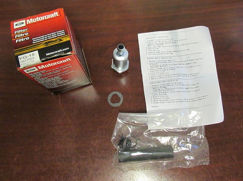 1966-67 MUSTANG/SHELBY/FORD 289 CARBURETOR FUEL FILTER KIT