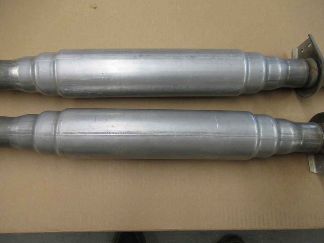 1967-68-69 Mustang Shelby Concours Transverse Exhaust System (2" Diameter)