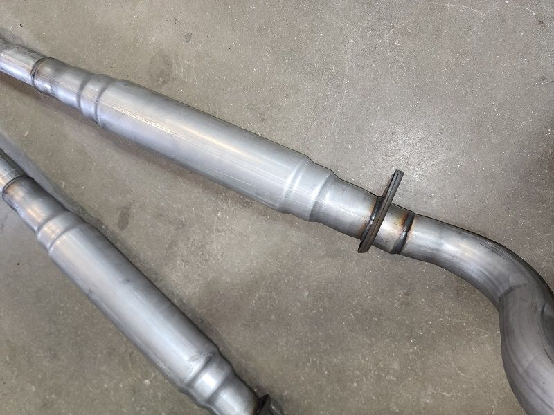 1967-68-69 Mustang Shelby Concours Transverse Exhaust System (2" Diameter)
