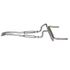 1967-68-69 Mustang Shelby Transverse Exhaust System (2" Diameter)