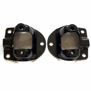 1967-70 Mustang Shelby Black Shock Tower Caps with Washers