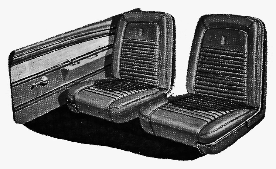 1967 Mustang Shelby Deluxe Upholstery