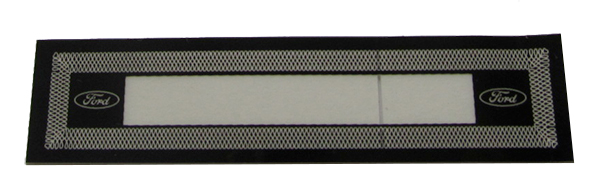 1968-1969 Mustang/Shelby, Dash Vin Plate Decal Overlay