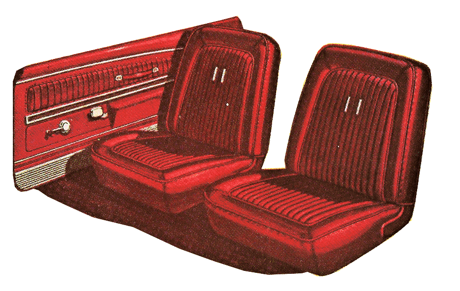 1968 Deluxe Mustang 1968 Shelby Upholstery