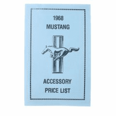 Window Stickers & New Car Price Information Charts (Reproductions)