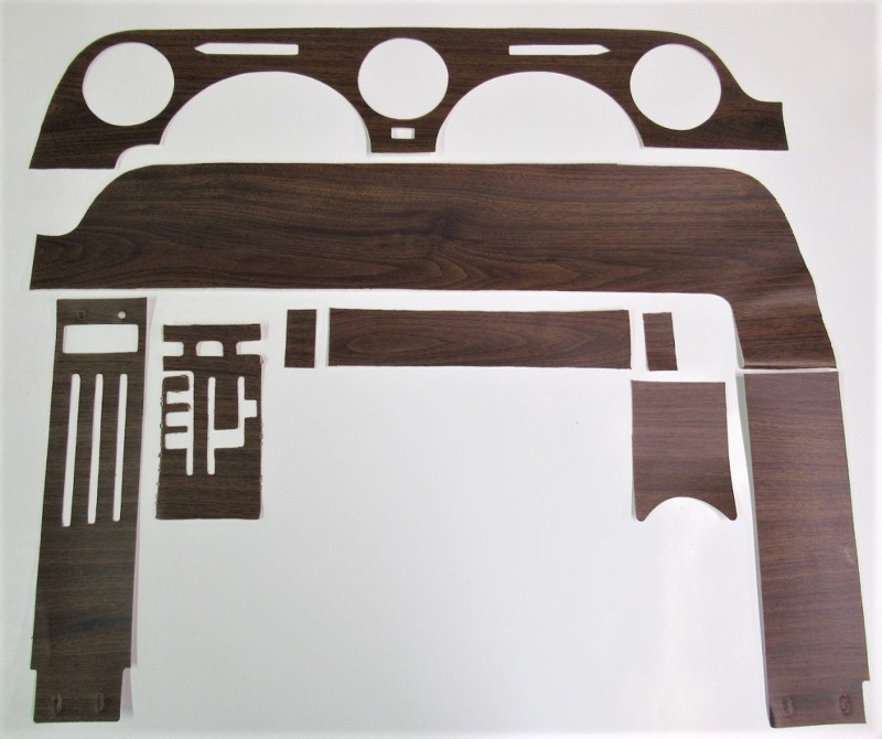 Wood Grain Dash Kits Ford Ford Ranger 2019 2025 Woodgrain Dash Kits