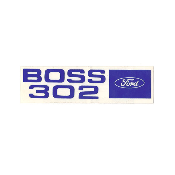 1969-70 Mustang BOSS 302 Valve Cover Decal