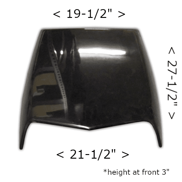 Mustang Hood Scoop Mustang 9b634 Hood Scoops 1969-70 Ford Mustang; Boss ...