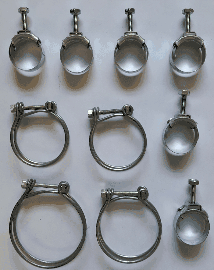 1969-70 Mustang Boss 429 Wire Type Hose Clamp Kit