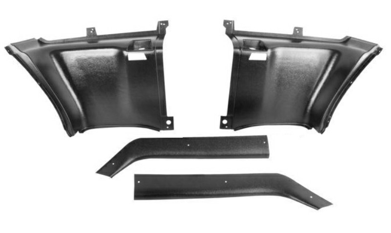 1969 70 Mustang Shelby Sportsroof Interior Quarter Trim Panel Set