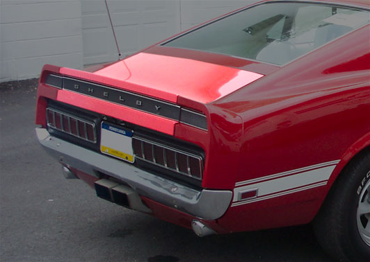 1969-70 Shelby Fastback Trunk Lid (Deluxe Version)