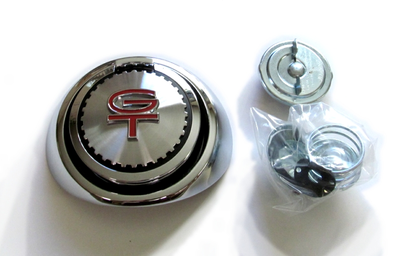 1969 Mustang GT Pop Open Gas Cap Assembly