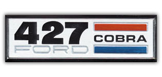 427 FORD COBRA Side Emblem