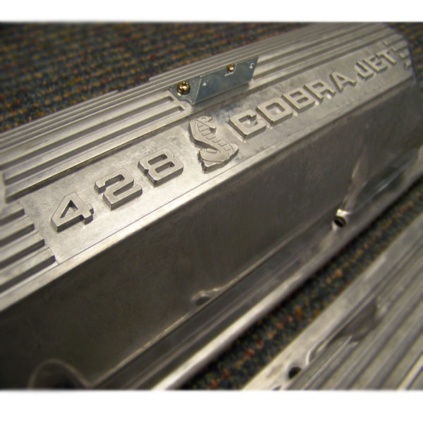 428 Cobra Jet Snake Valve Covers
