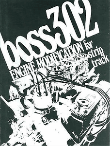 Boss 302 Engine Modification Book