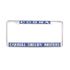 COBRA Carroll Shelby Motors License Plate Frame