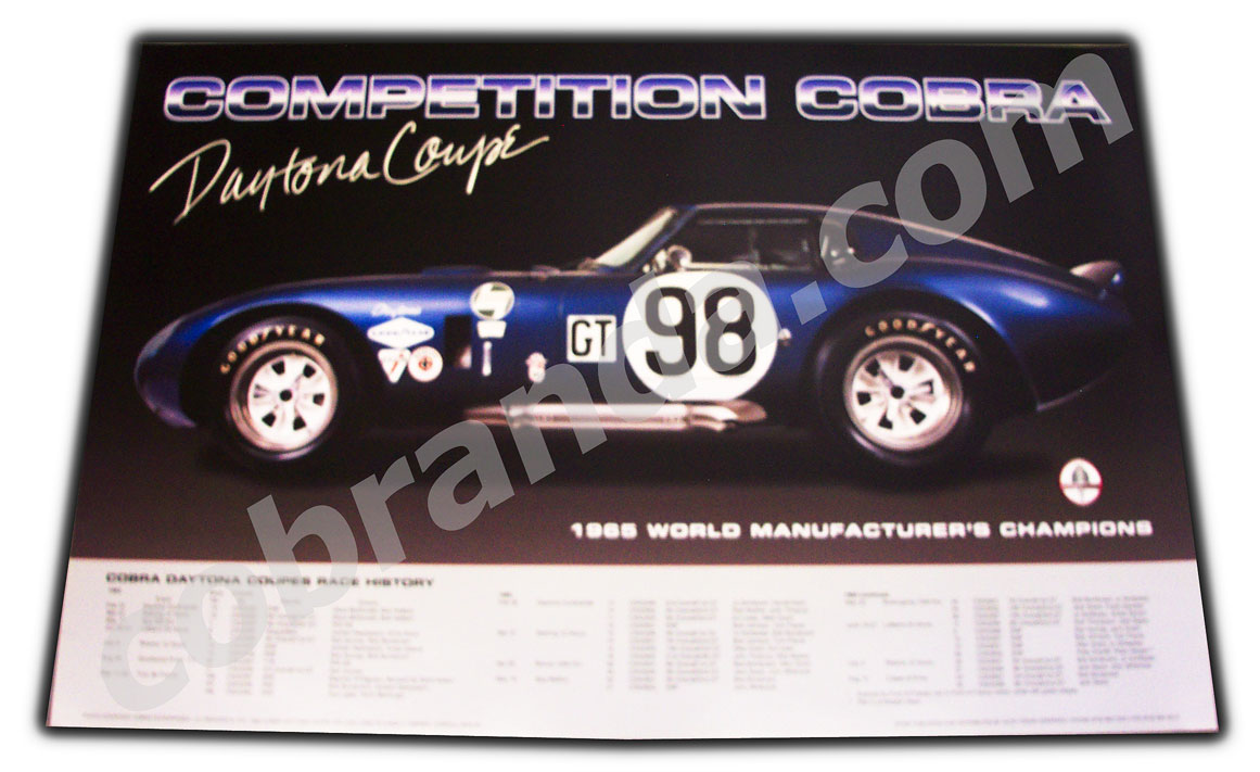 Cobra Daytona Coupe Poster