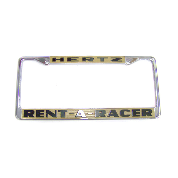 Hertz Rent-A-Racer License Plate Frame