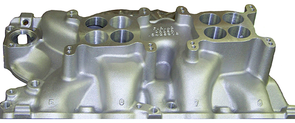429-460 Dual Quad High Rise Aluminum Intake Manifold with CJ Ports