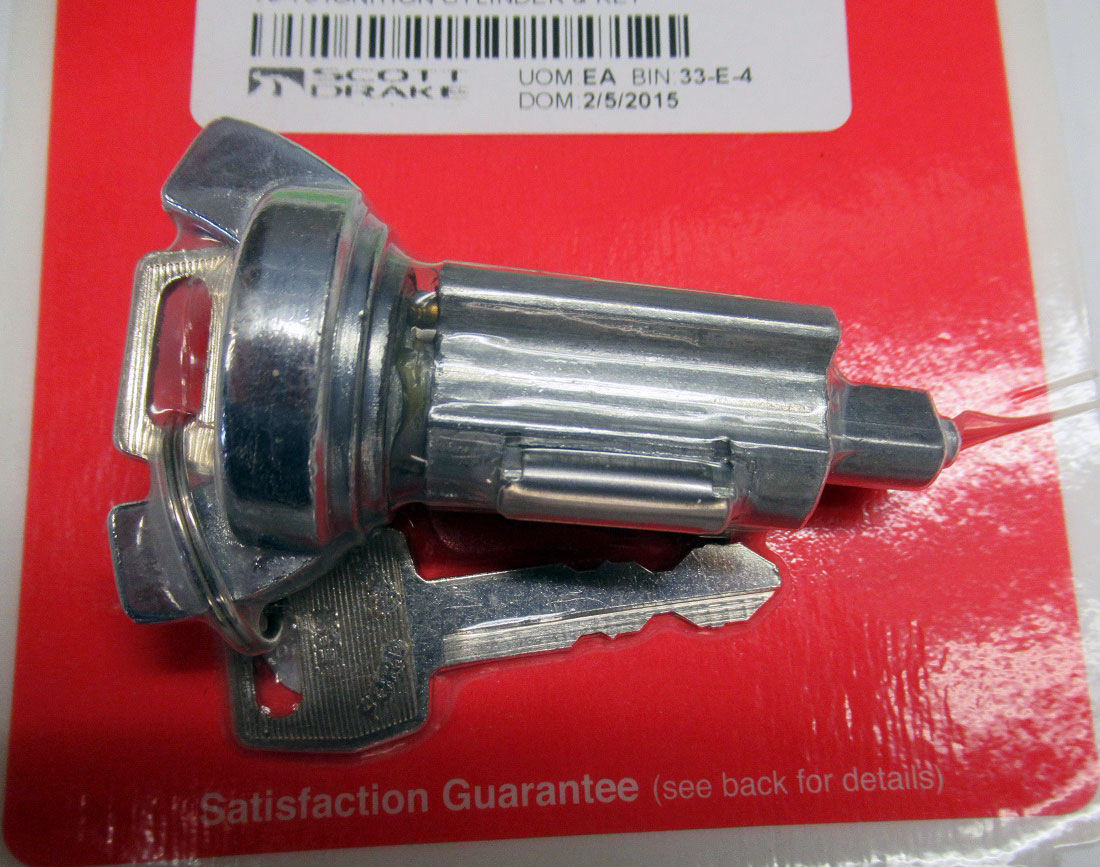 1970-73 Mustang Ignition Cylinder & Keys