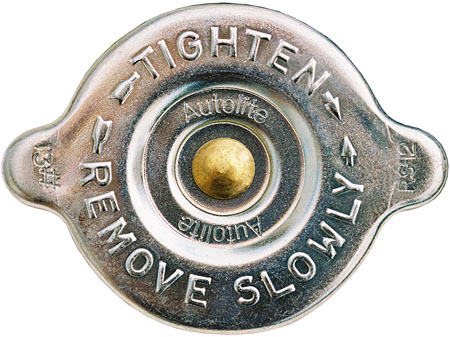 Mustang Shelby Ford Autolite Zinc Radiator Cap